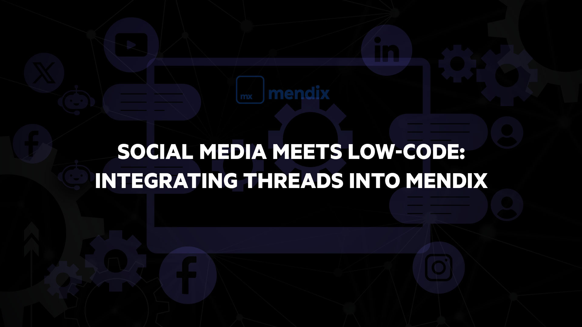 Social Media Meets Low-Code: Integrating Threads into Mendix